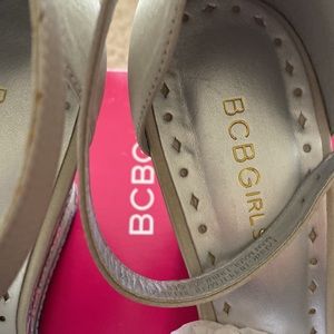 BCBGirls | Shoes | Bcbg Silver Sequin Platform Shoes | Poshmark